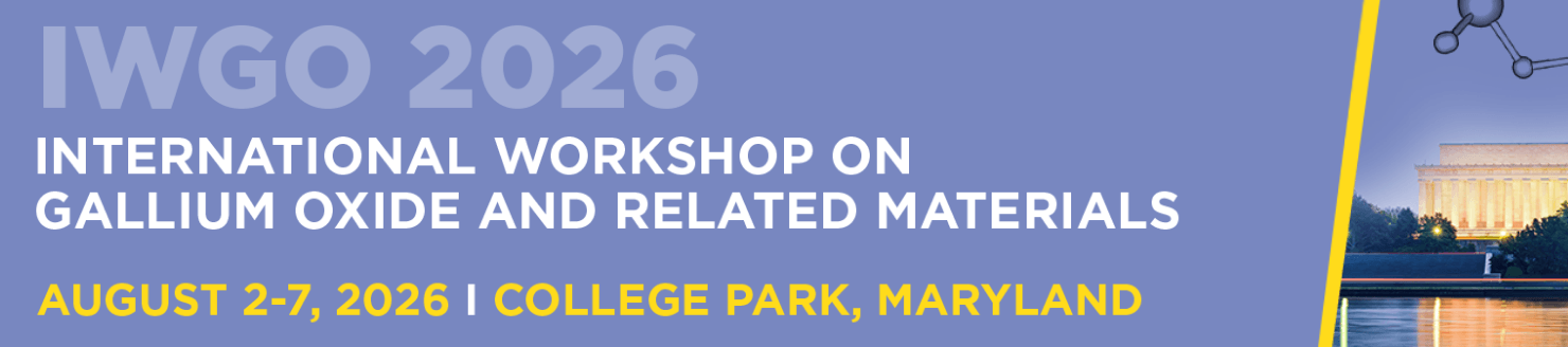 IWGO 2026 - International Workshop on Gallium Oxide and Related ...